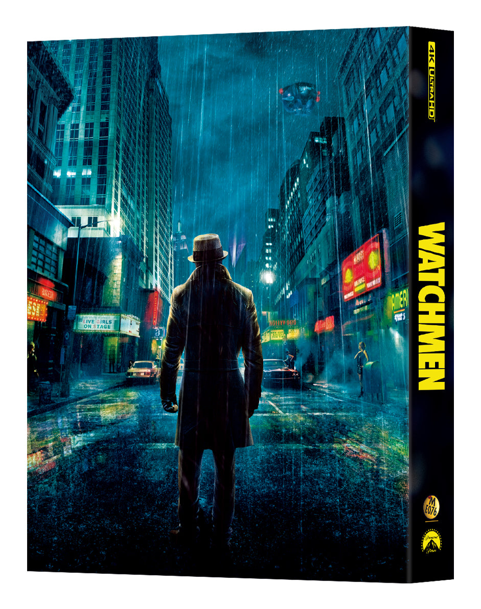 Watchmen 4K UHD Steelbook Manta Lab Exclusive ME#76 Double Lenticular ...